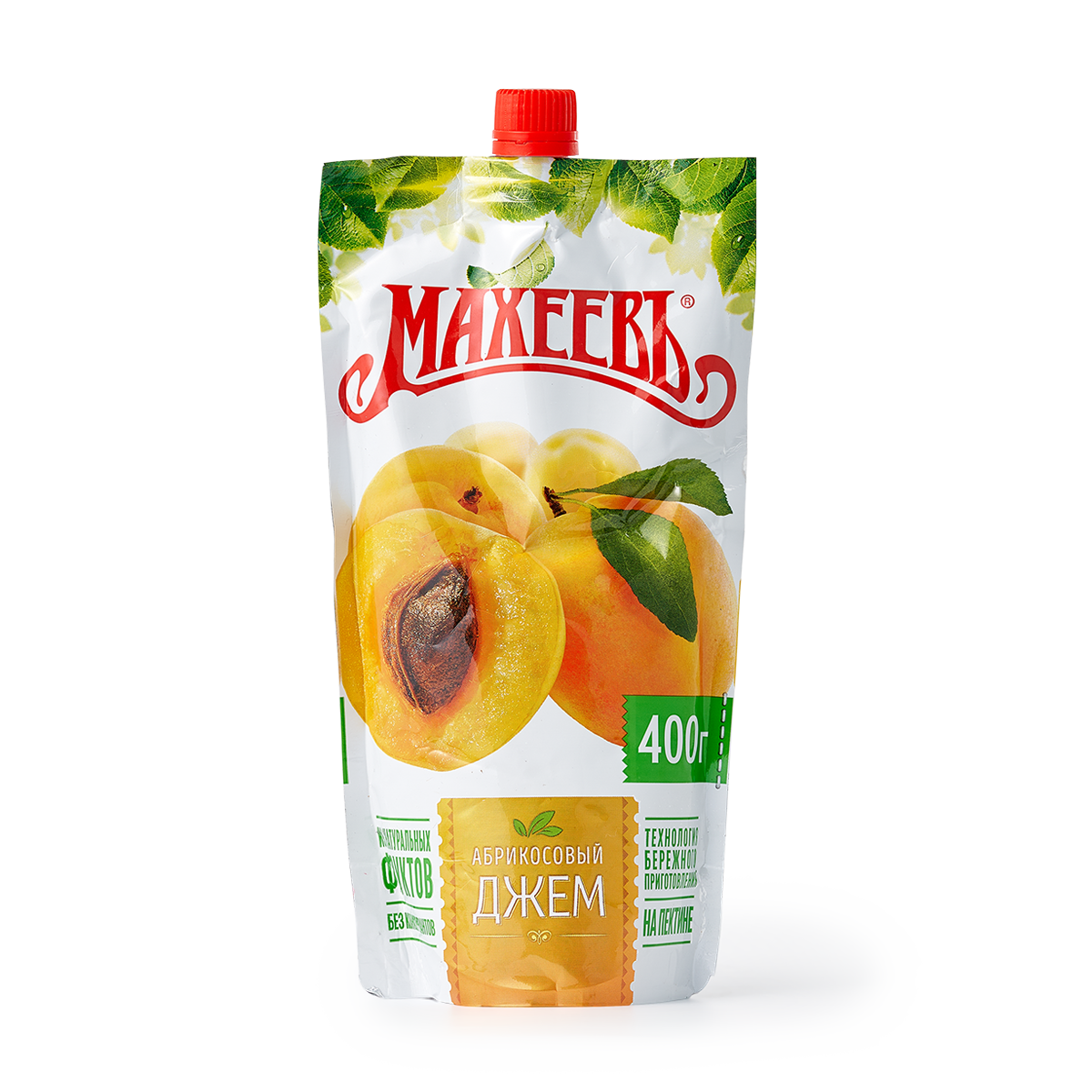 Джем абрикосовый Махеевъ, без консервантов, 400 граммов, 1 упаковка