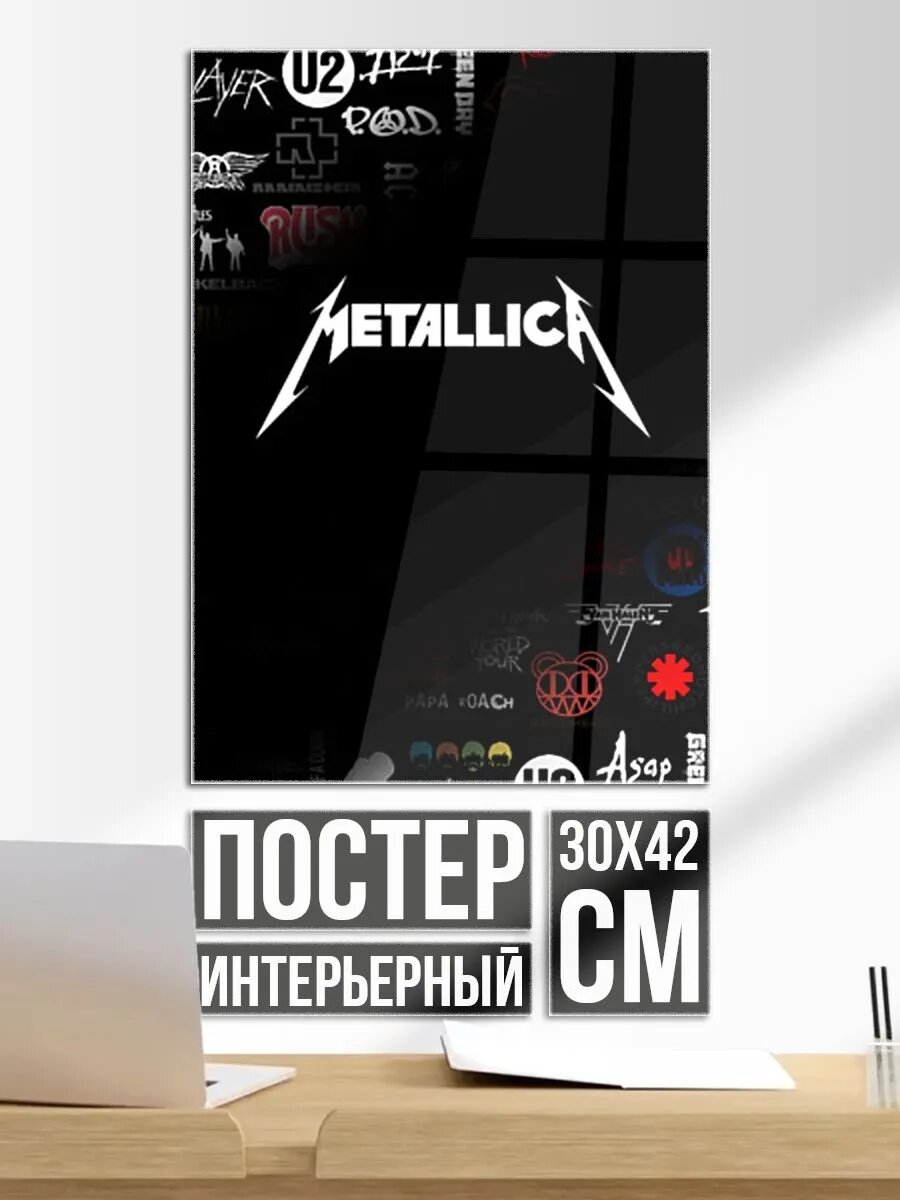 Постер на стену Metallica Металлика
