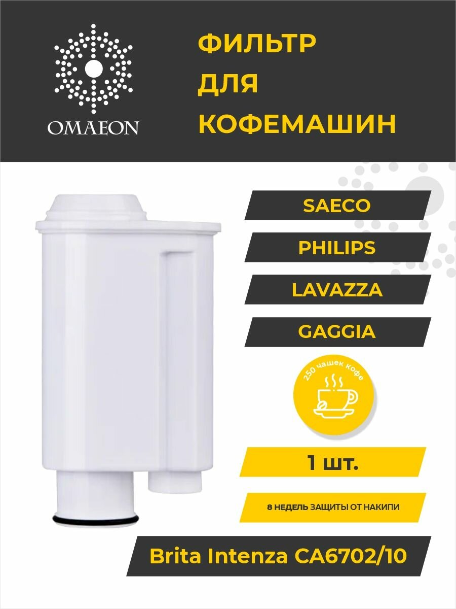 Фильтр для кофемашины CMF005, для кофемашин Brita Intenza+ Philips Saeco Gaggia Lavazza