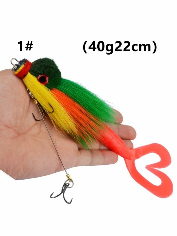 Бактейл на трофейную щуку, мышь на крупную рыбу,40g22cm