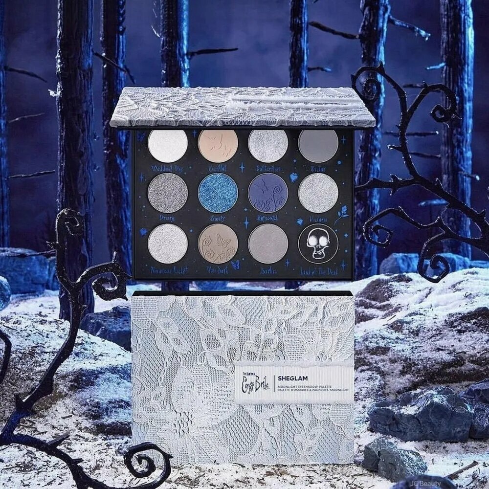12-цветная палитра теней для век серии SHEGLAM Zombie Bride