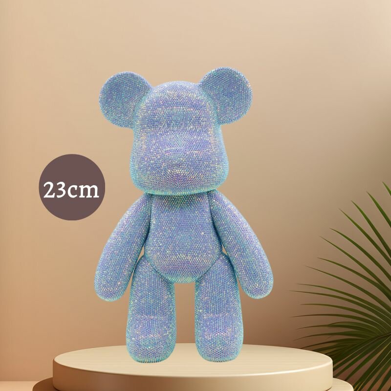 Набор для творчества Bearbrick алмазная мозаика 23 см, подарок своими руками для детей, для взрослых