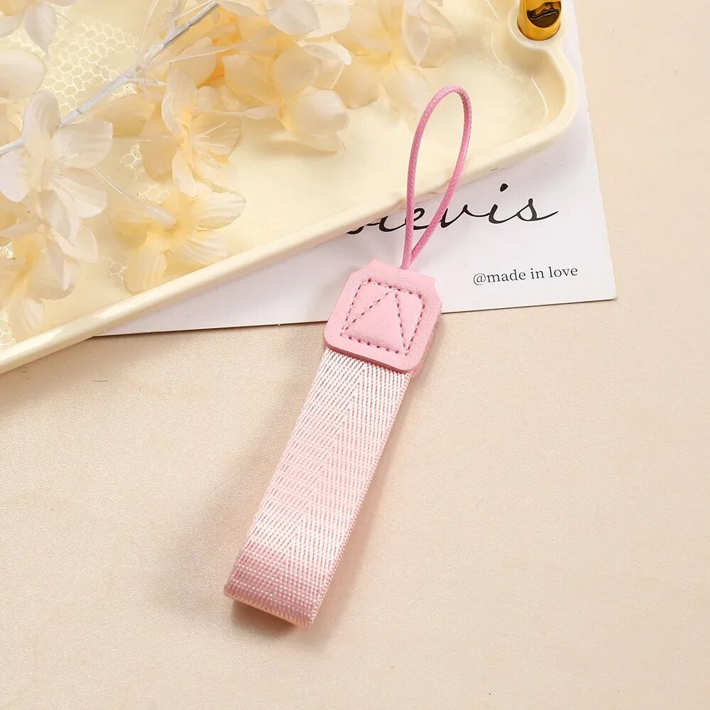 Персонализированная нейлоновая лента с логотипом Розовый, Blank, Pink