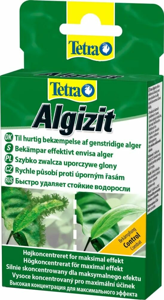 Tetra Algizit средство против водорослей быстрого действия 10 таб.