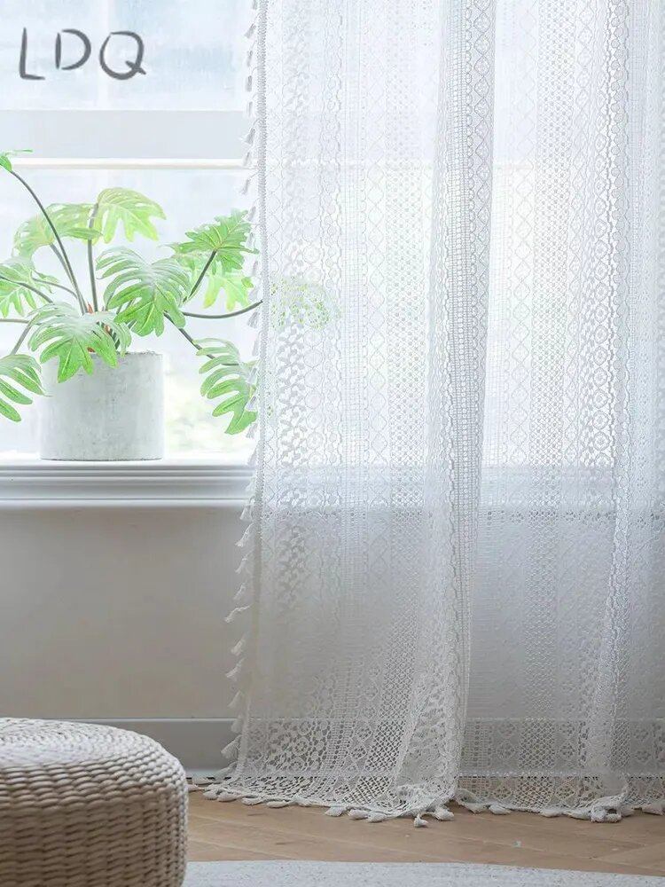 Тюль 150x160 см крепление Кулиска, белый