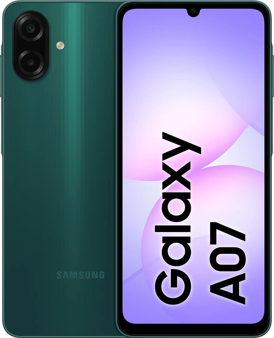 Смартфон Samsung Galaxy A07 6/128 ГБ RU/ЕАС, Dual nano SIM, зеленый