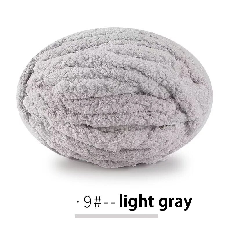 Пряжа для вязания "Ice Yarn", 250г, синяя Серый, 09 Light Grey