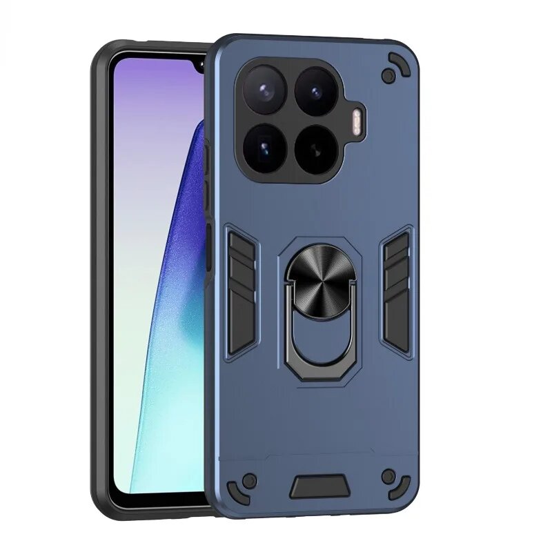 Чехол для XIAOMI 17T Pro, защитный чехол с магнитным держателем для Xiaomi 17T Pro, Синий, BLUE