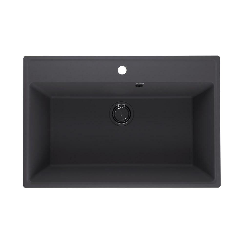 Мойка для кухни Ulgran Quartz 76х51 Forte 760-08 космос, 1 чаша, кварцевый композит