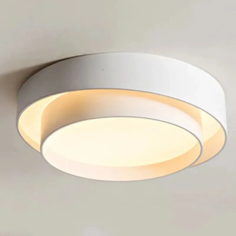 Светильник потолочный LED, 39 Вт, белый, в стиле арт-деко, площадь освещения 8 кв. м