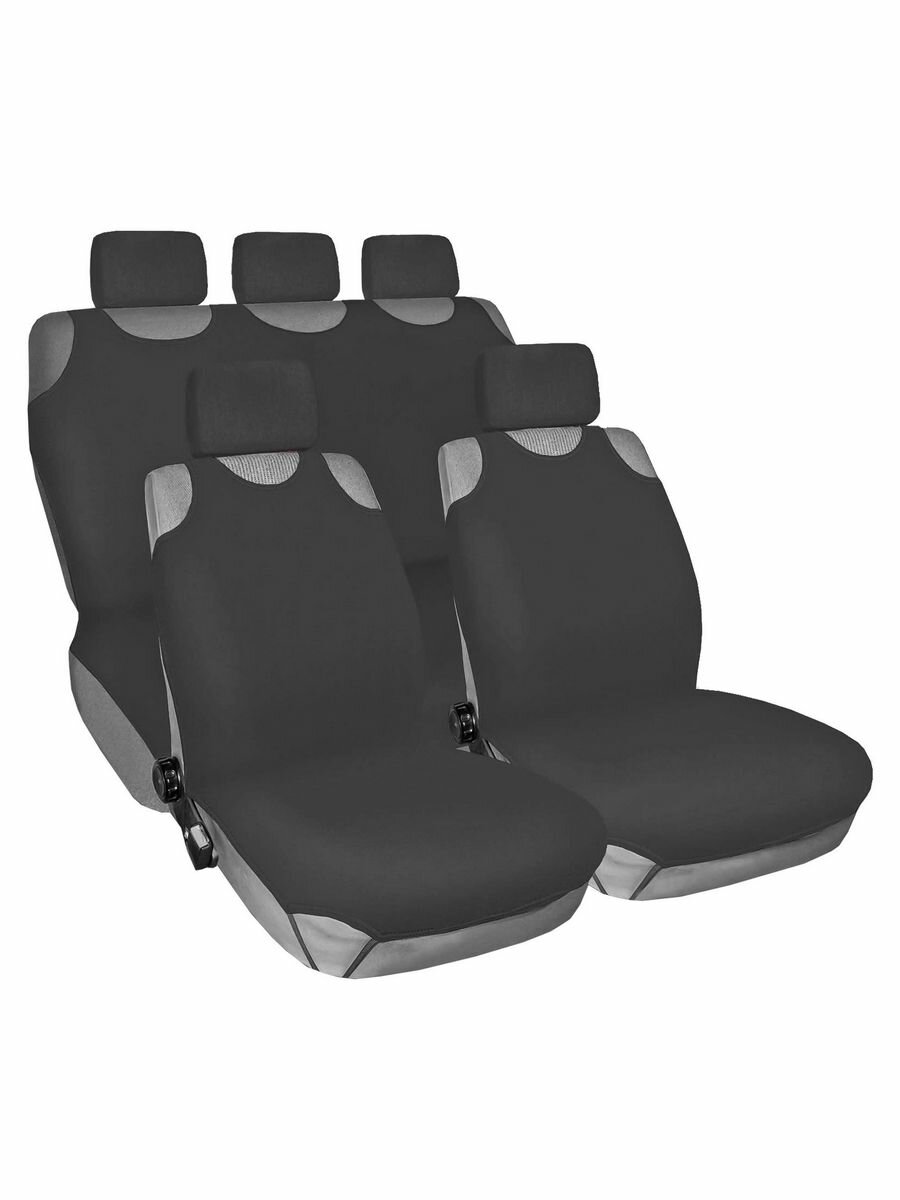 Чехлы-майки универсальные "F1k" (комплект), полиэстер, серый AIRLINE ASC-F2k