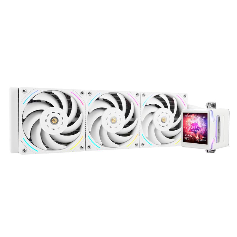 Система жидкостного охлаждения Thermalright Elite Vision 360 White, 360 мм E-VISION-WH-360-ARGB