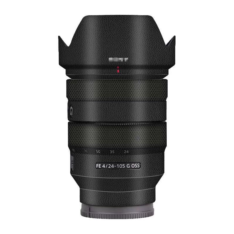 Стикер для объектива Sony FE24-105F4 с кожаным рисунком, оригинальный дизайн для защиты камеры
