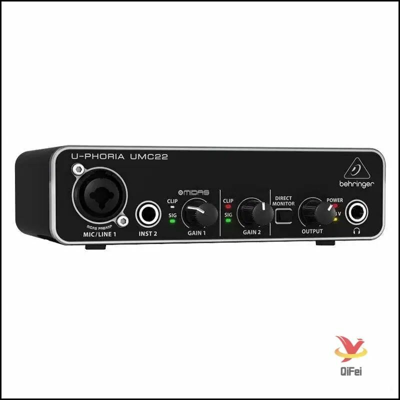 Внешняя звуковая карта Behringer U-PHORIA UMC22-x