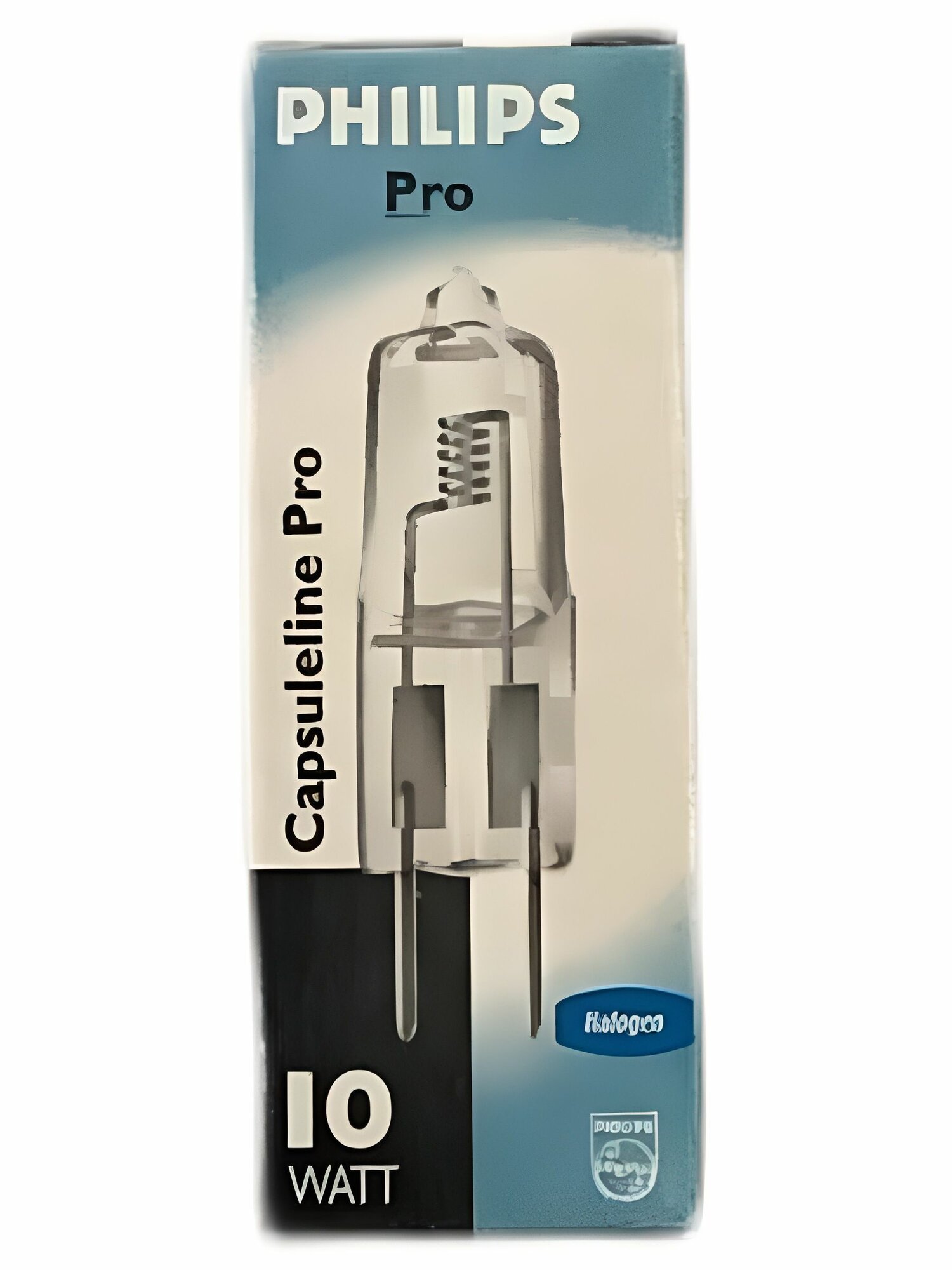 Лампа Phillips G4 12V 10W CL( прозрачная). Германия.