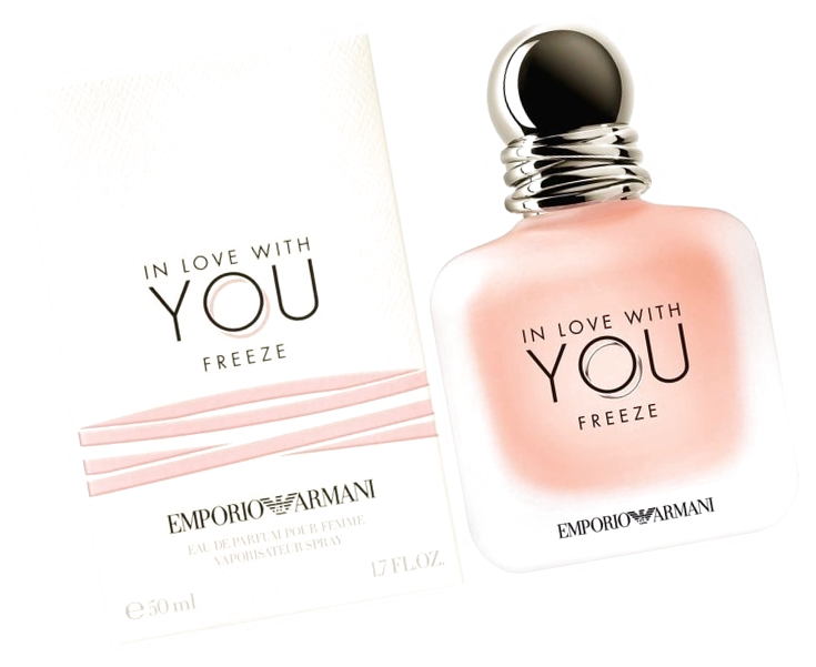 Женская парфюмерная вода Giorgio Armani Emporio Armani In Love With You Freeze объем 50 мл