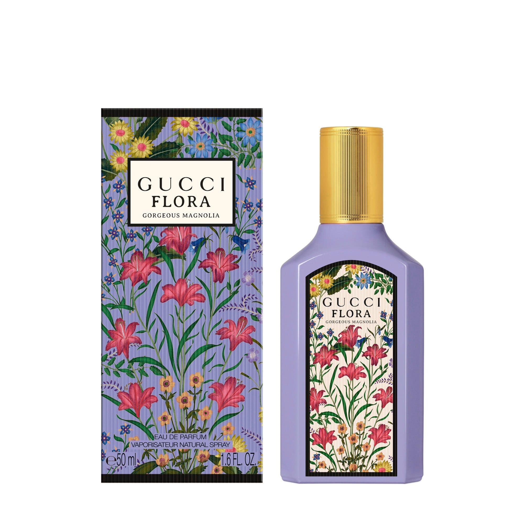 Gucci Flora Gorgeous Magnolia парфюмерная вода 50 мл. аромат для женщин (ref. 209)