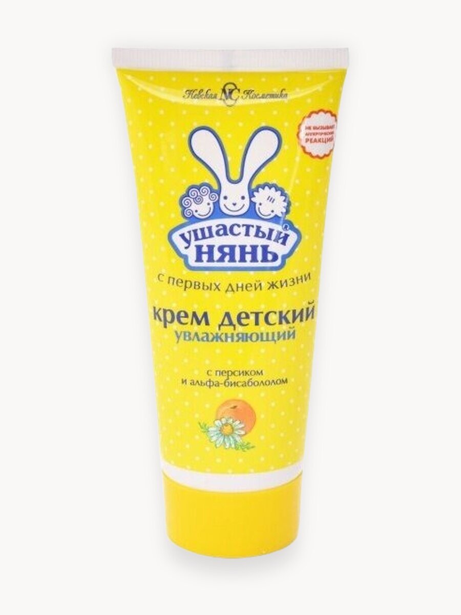 Детский крем для лица и тела Ушастый Нянь увлажняющий, 100 мл