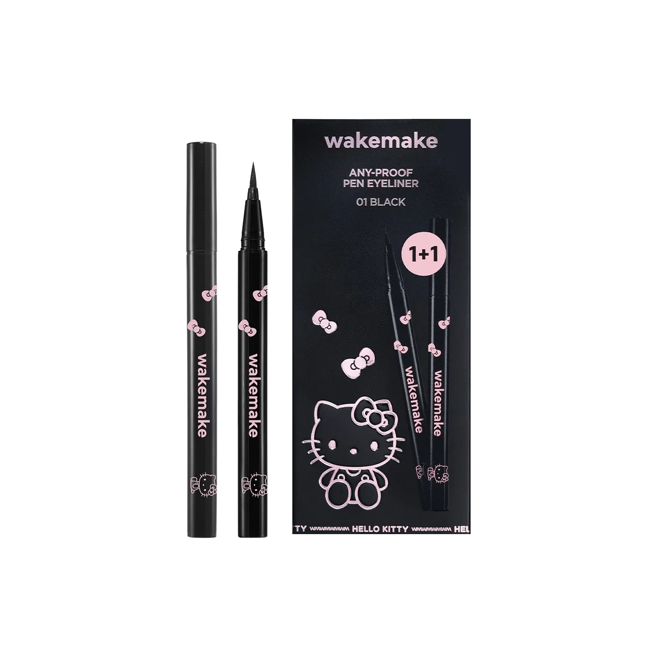 Подводки для глаз WAKEMAKE x Hello Kitty