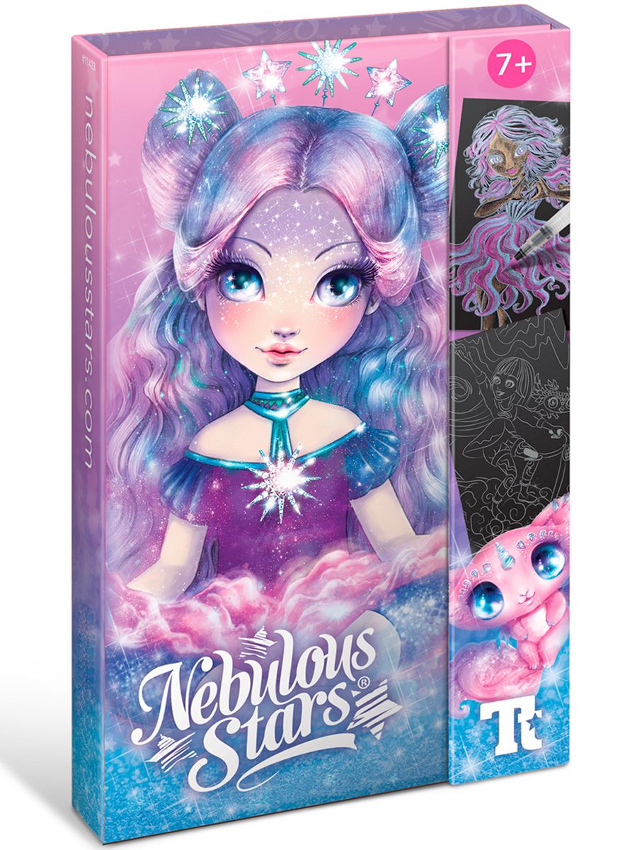 Раскраска для девочек, серия "Nebulia"