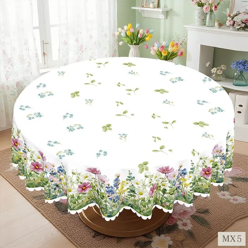 Скатерть Полиэфирное волокно 150x150см