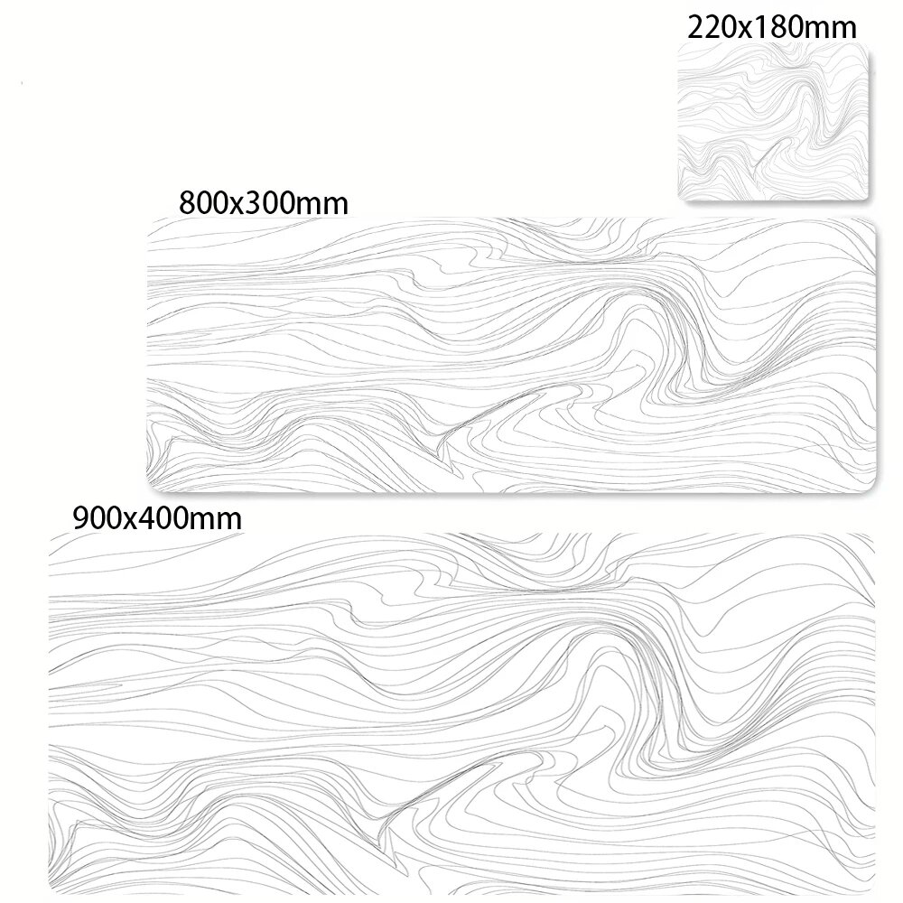 Коврик для мыши Strata Liquid XL 220x180 мм, белый