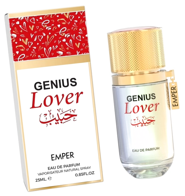Парфюмерная вода для мужчин Эмпер Джиниас Лавер 25 мл - аромат Emper Genius Lover