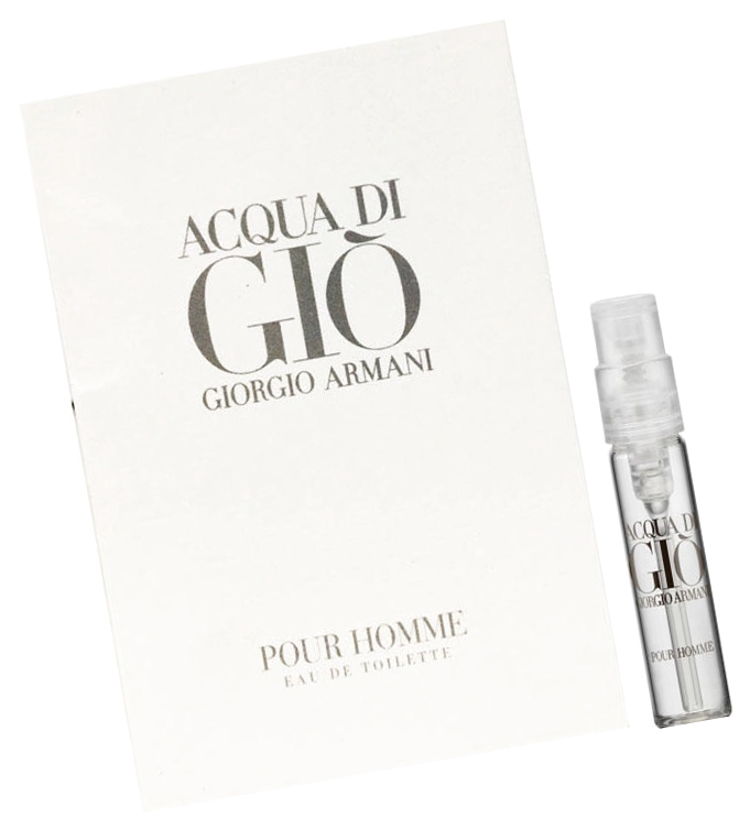 Туалетная вода Giorgio Armani Acqua Di Gio Pour Homme сэмпл 1.2 мл - Аква Ди Джио мужской пробник