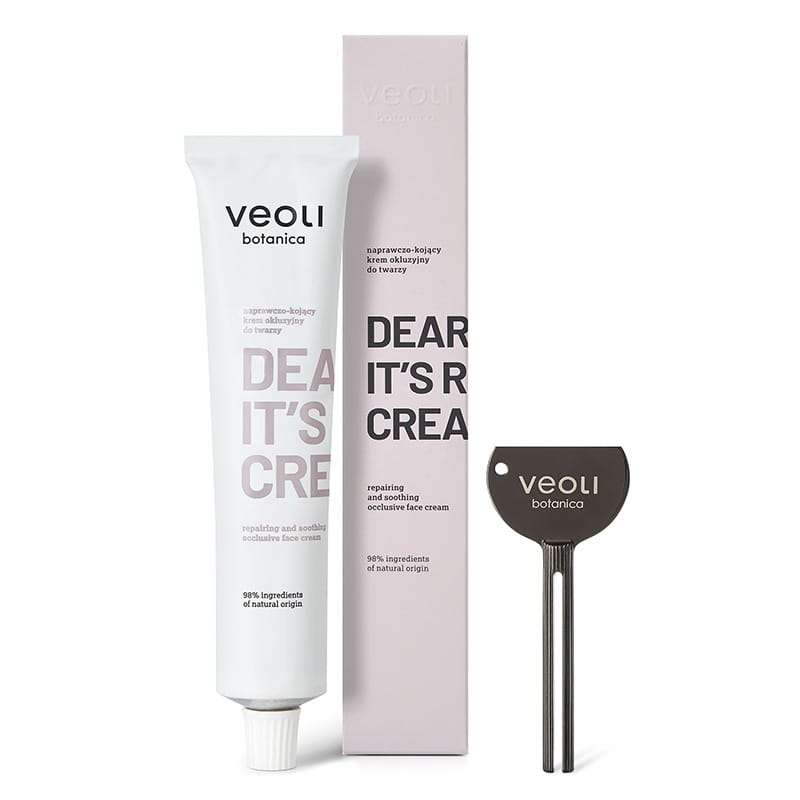 Крем для ухода за кожей Veoli Botanica Dear Skin It's Rich Cream Восстанавливающе-успокаивающий окклюзионный крем для лица 75 мл