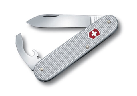 Нож Victorinox Alox Bantam, 84 мм, 5 функций, серебристый
