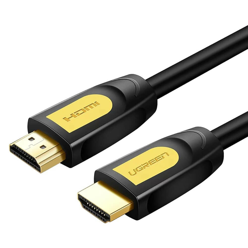 Кабель для компьютера UGREEN HDMI-HDMI желто-черный (10129)