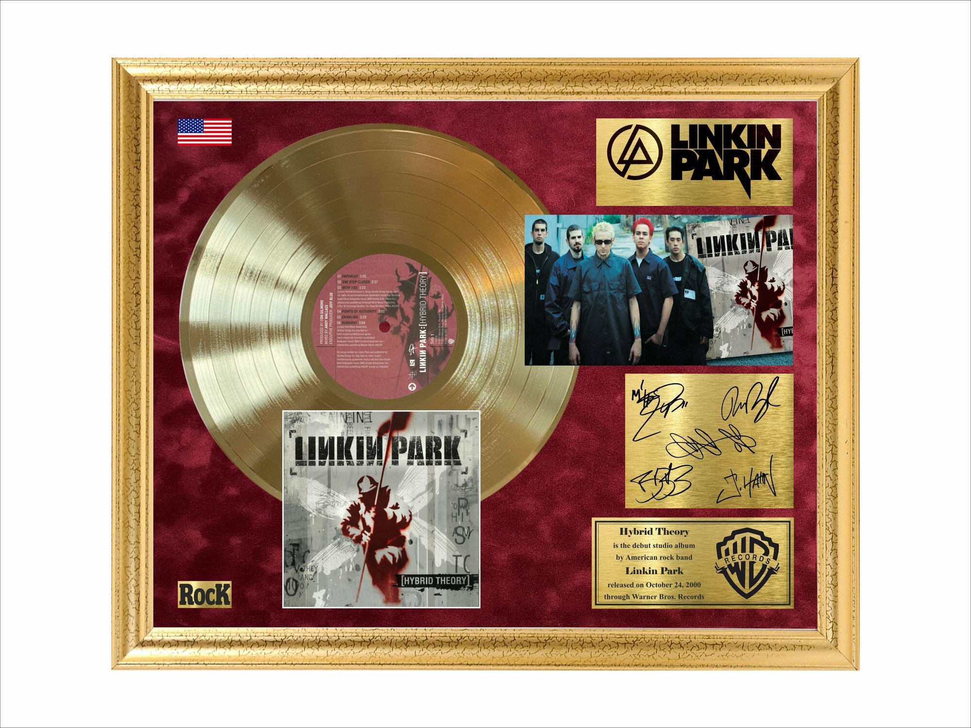 Linkin Park картина с винилом