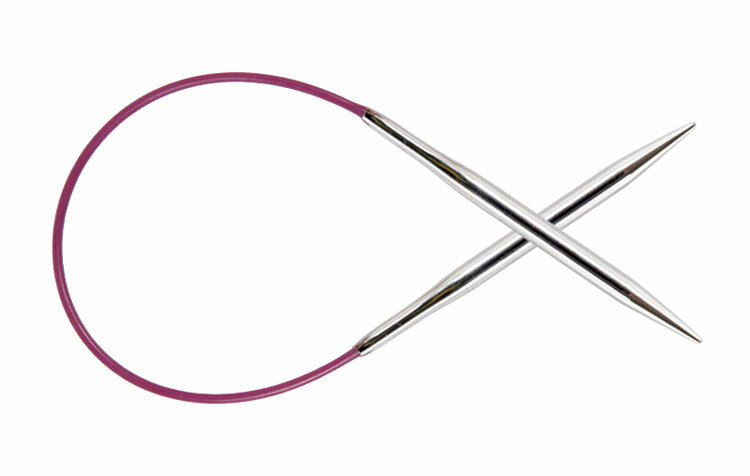 Спицы круговые Nova Metal 2 мм 25 см KnitPro 10971