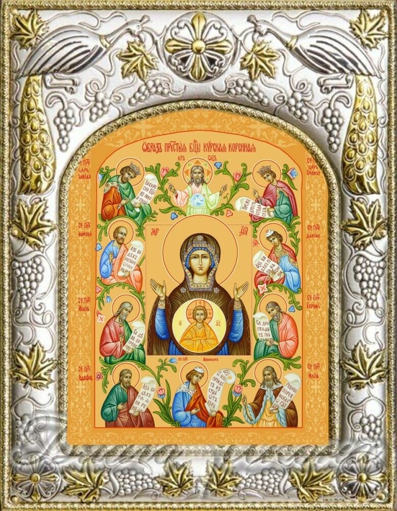 Икона Курско-Коренная икона Божией Матери (Знамение)