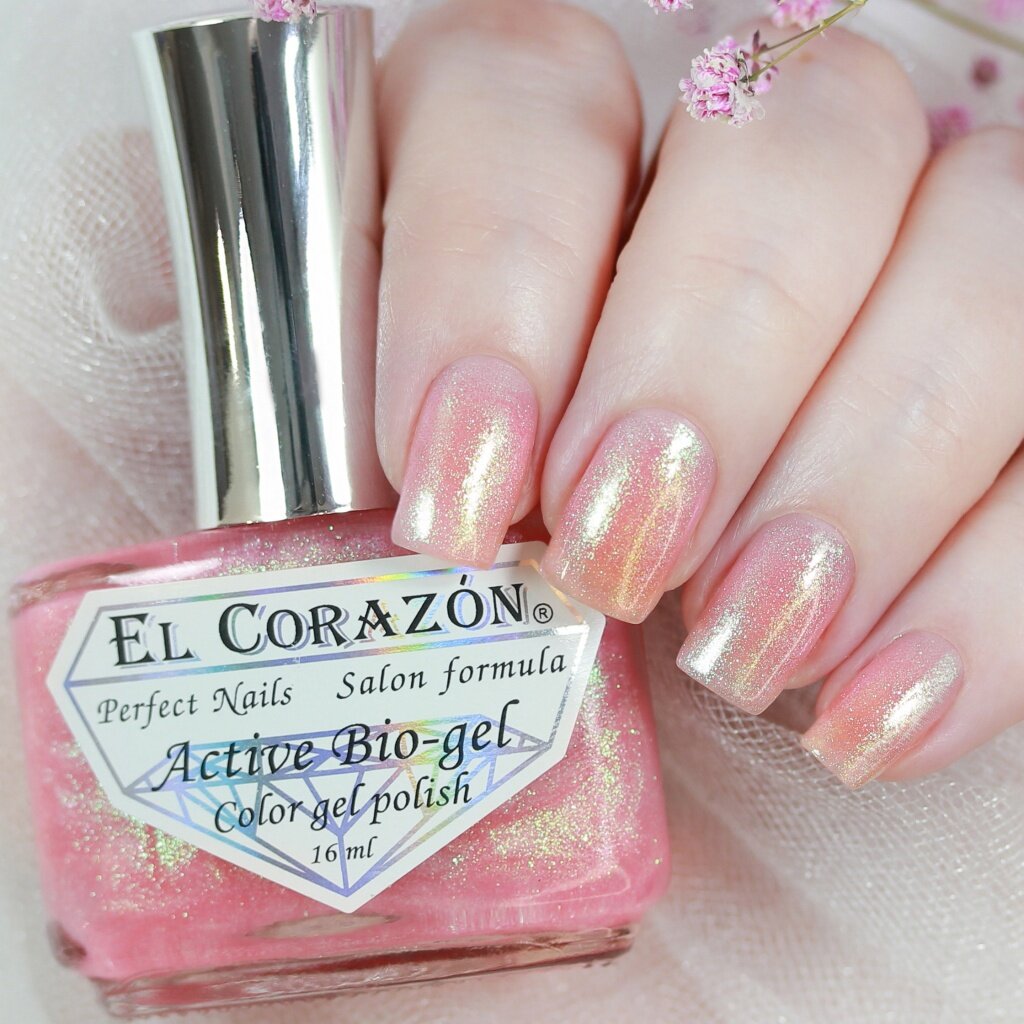 El Corazon Magic Active Bio-Gel №423 / 584 Лак для ногтей эффект дуохрома