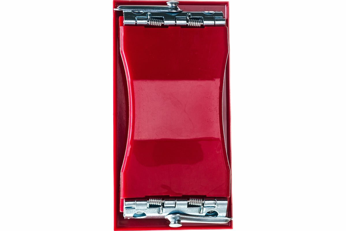 MATRIX 75820 Брусок для шлифования пластиковый 160x85 мм с зажимами для фиксации деталей