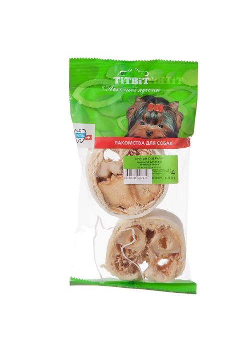 Titbit Лакомство для собак Крутон говяжий