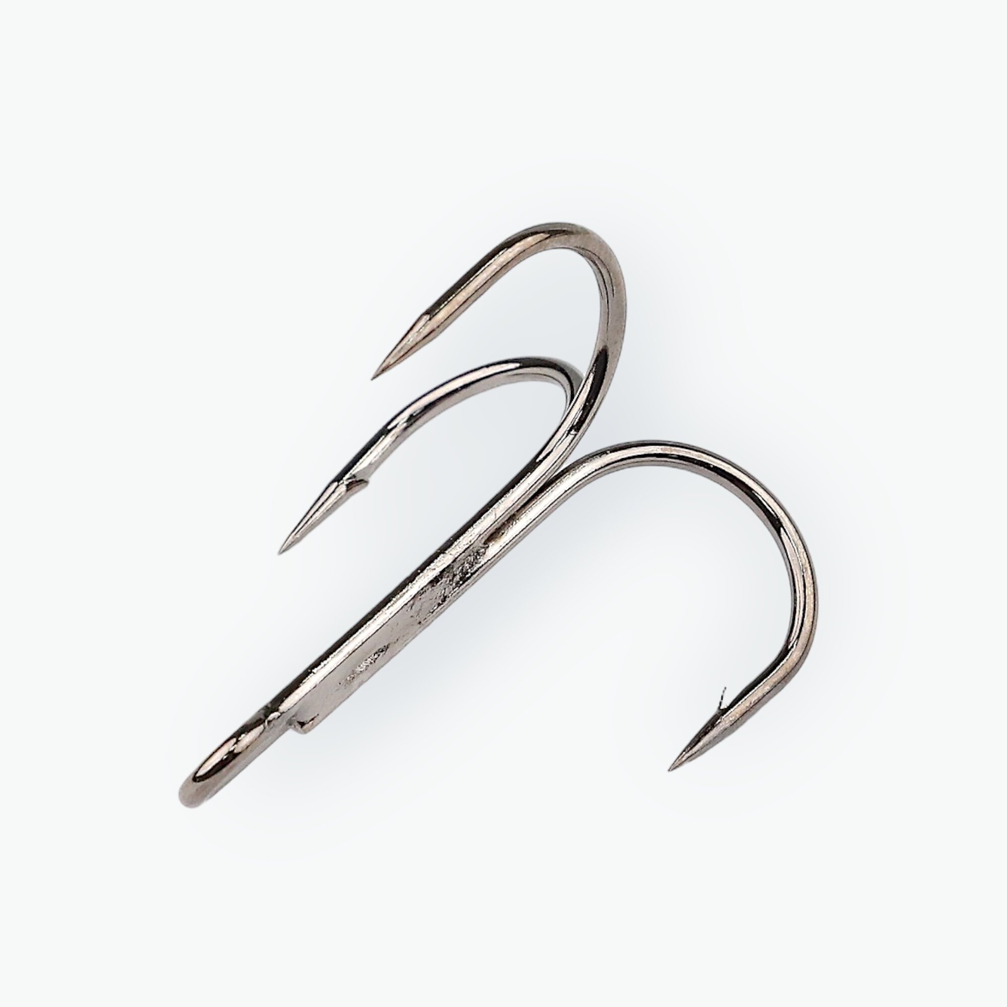 Тройник стерх №2/0, быстротонущий, сталь, в наборе 10 шт