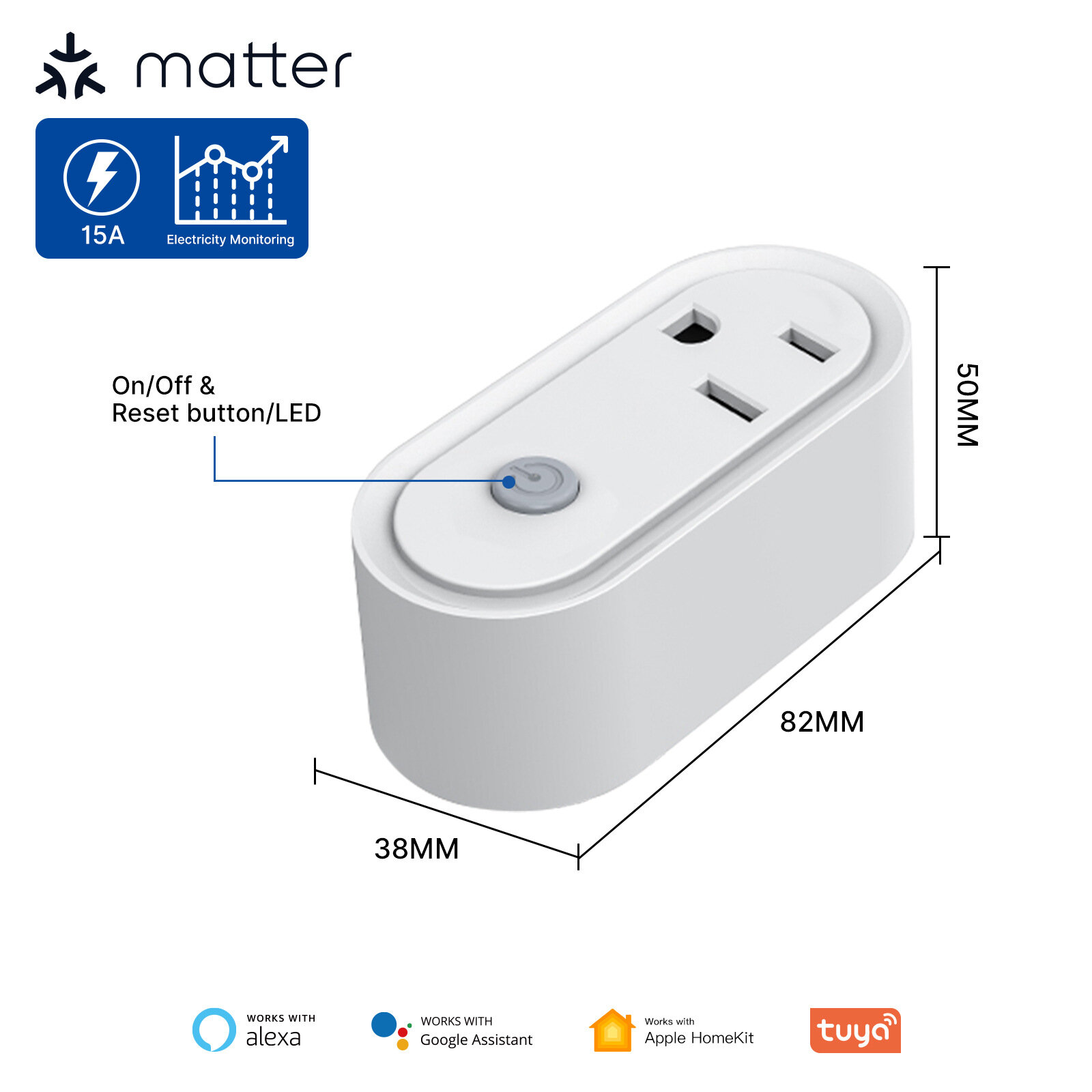 Умный дом Tuya с протоколом Matter, проводной шлюз Zigbee, приложение для дистанционного управления, умный шлюз