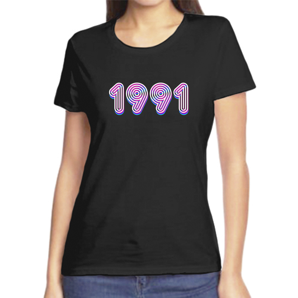 Футболка с годом рождения 1991
