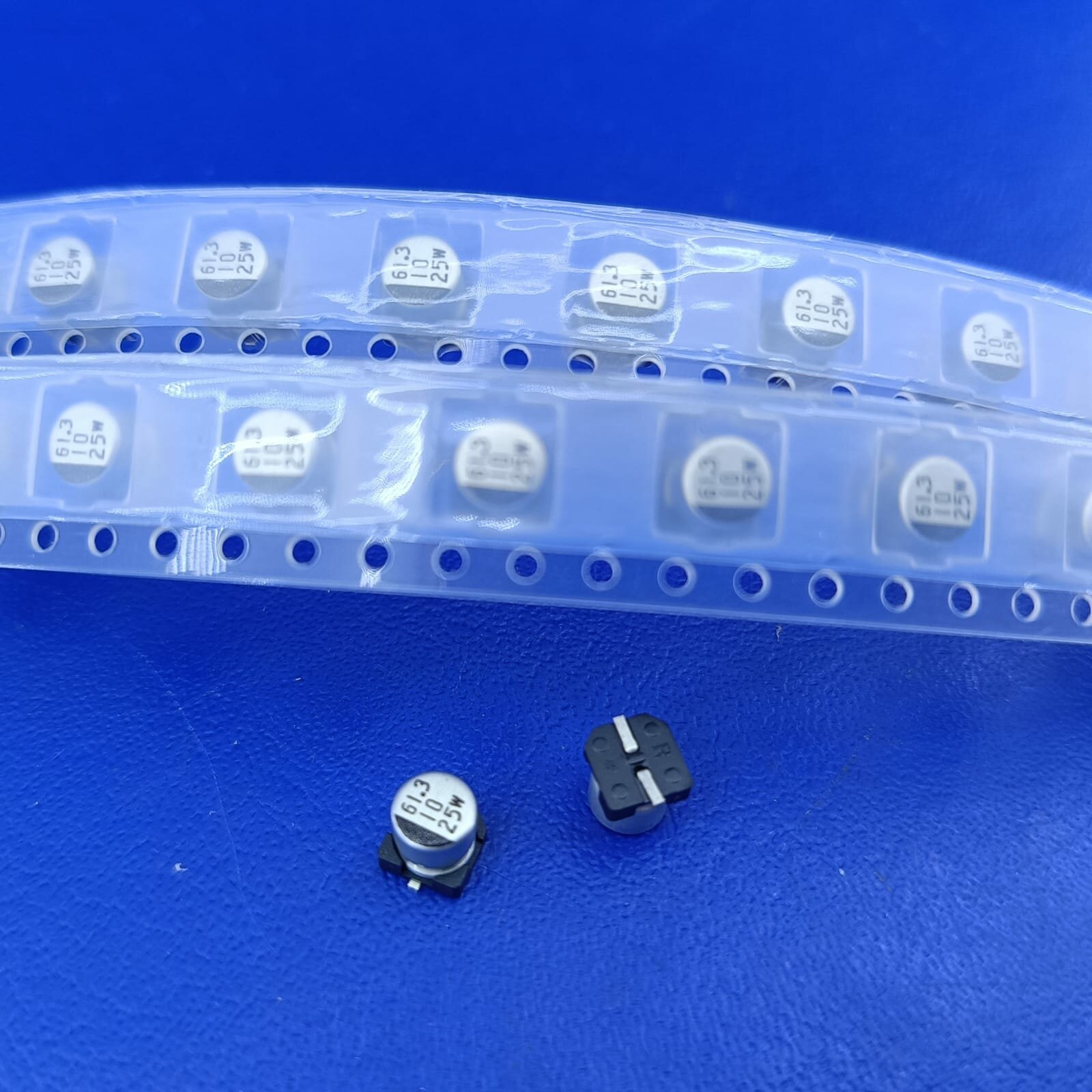 20 штук SMD конденсатор 10 мкФ 25V d5h5