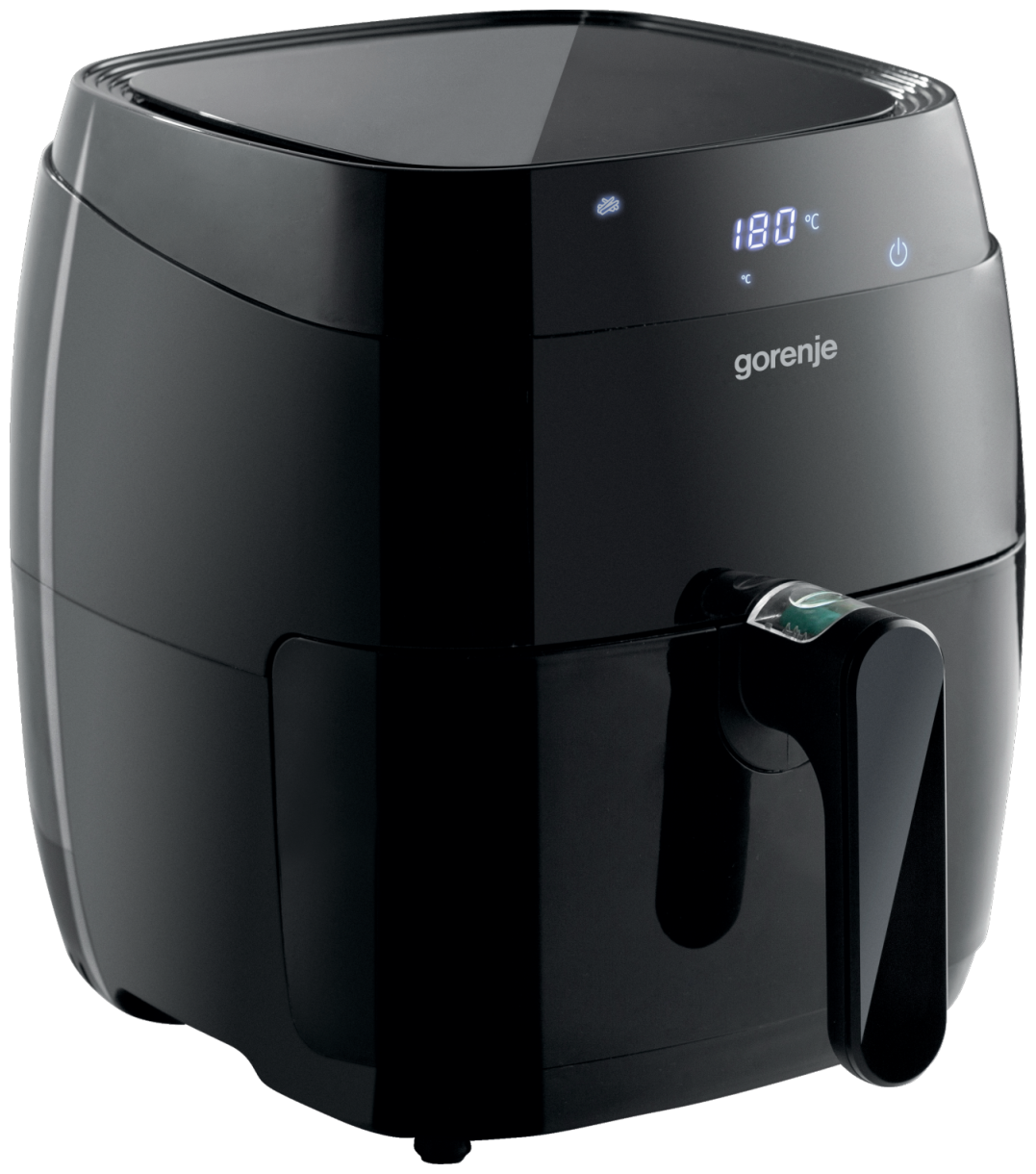 Аэрогриль Gorenje AF1409DB, электронное управление, 1400Вт, 3.5л, черный