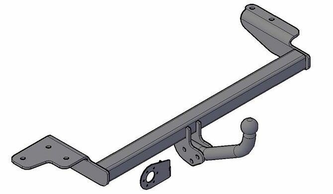 Фаркоп для Chevrolet Lanos 2005- 2009 г. в.(сборка ЗАЗ) (без электрики) (паспорт и сертификат) Трейлер.9410