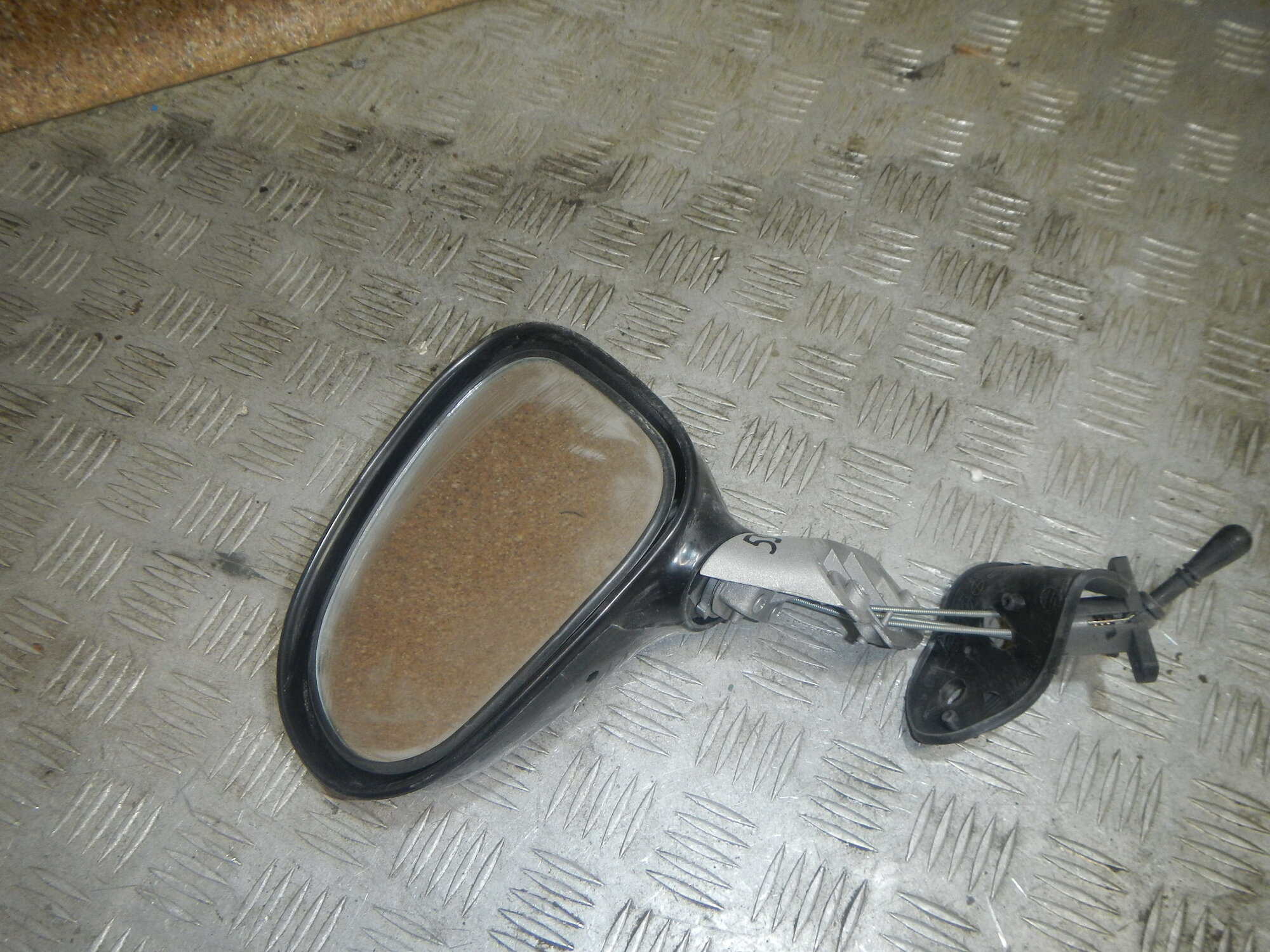 Б/У Зеркало левое механическое, Daewoo (Дэу)-MATIZ (01-15) DAEWOO MATIZ (01-15) Acar Дубликат, без накладки ноги. 554955 ...