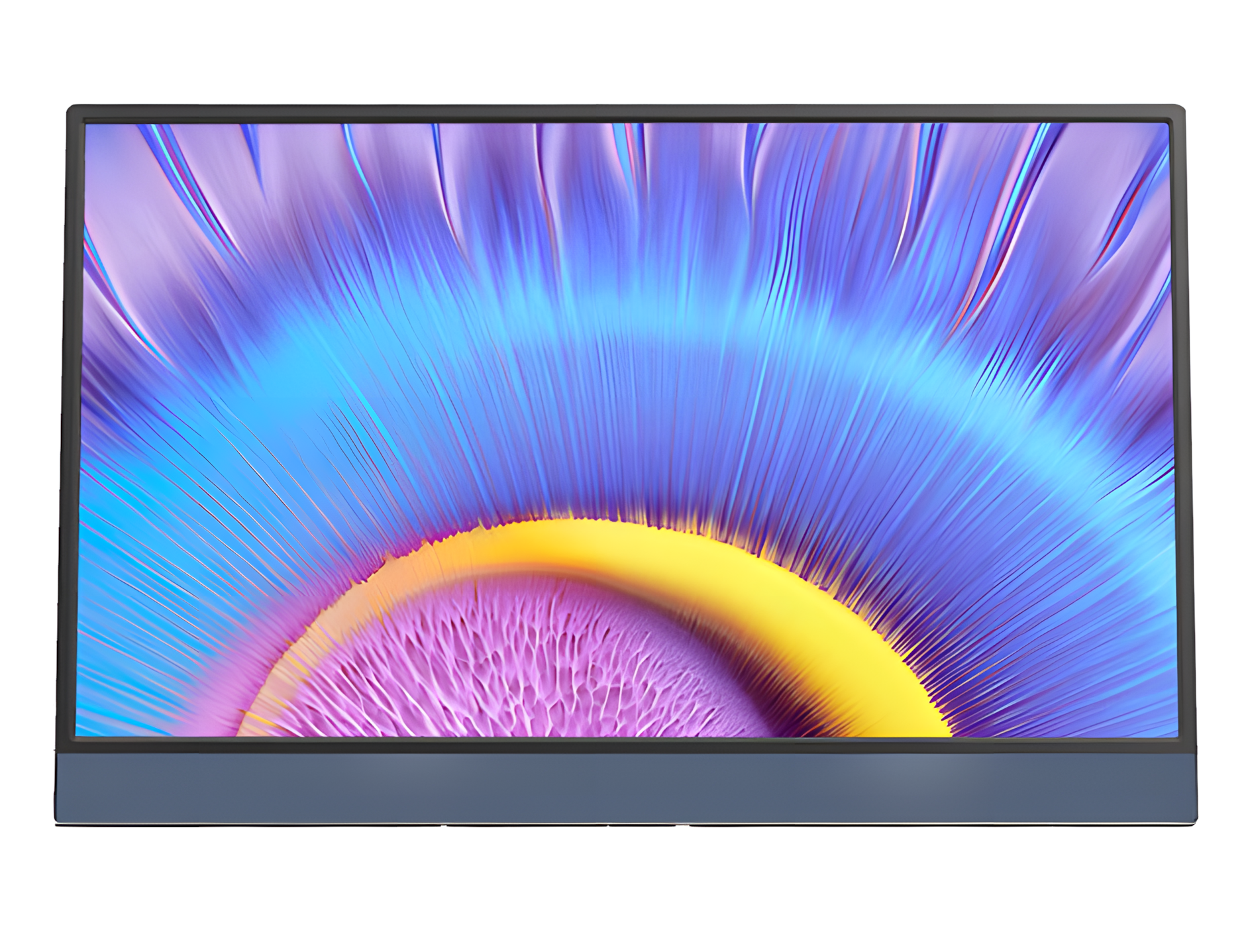 Портативный монитор 15.6" 150FIT, 1920x1080, ультратонкий, с чехлом, синий/черный