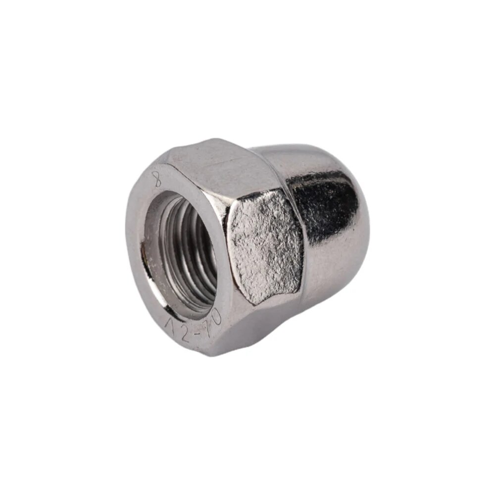 Колпачковая шестигранная гайка DINFIX DIN 1587, нерж. А2, M12, 10 шт. 00-00001954
