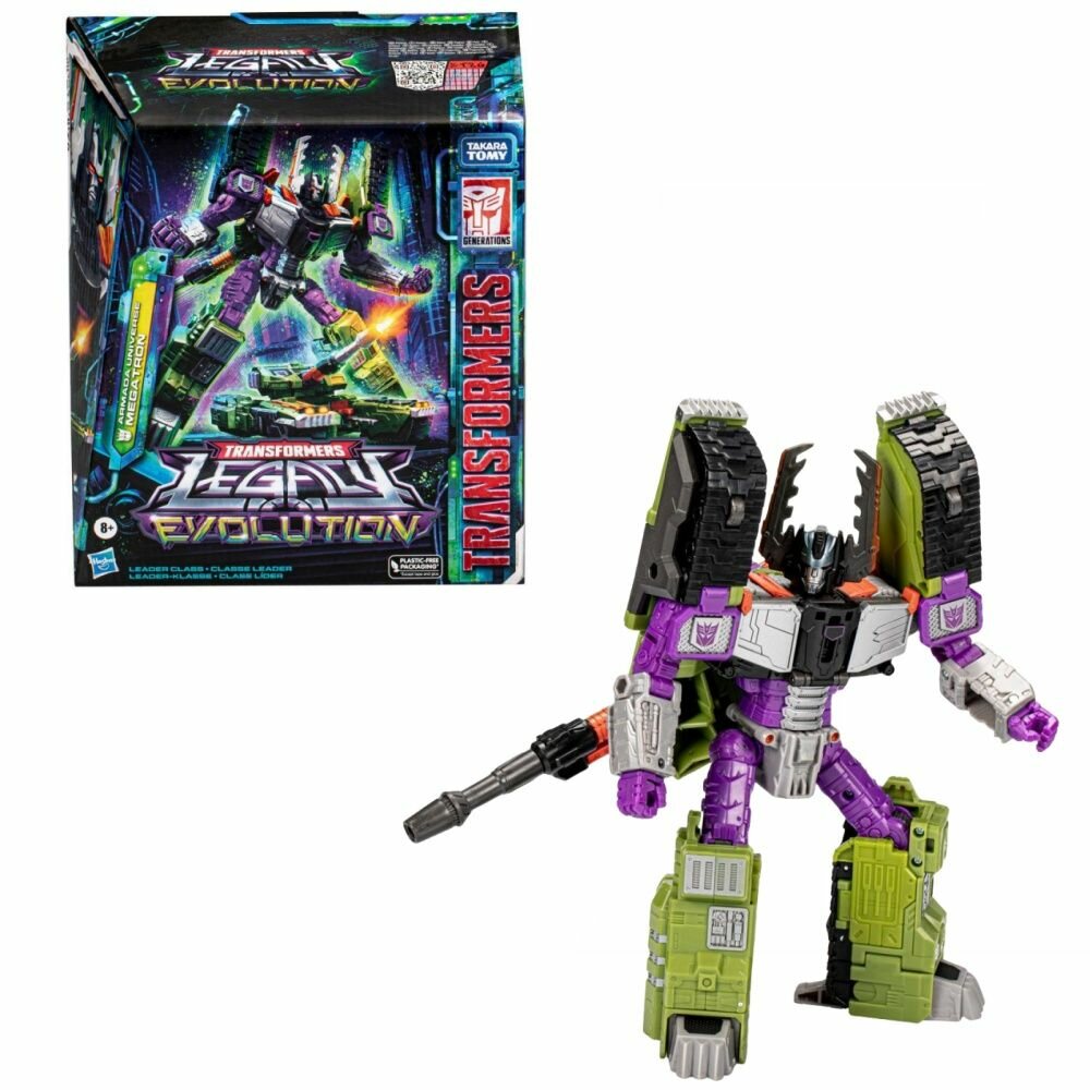 Игрушка Hasbro Трансформеры Legacy Evolution Лидер Вселенной Армады Мегатрон, преобразующий фигурку (7 дюймов) F7217
