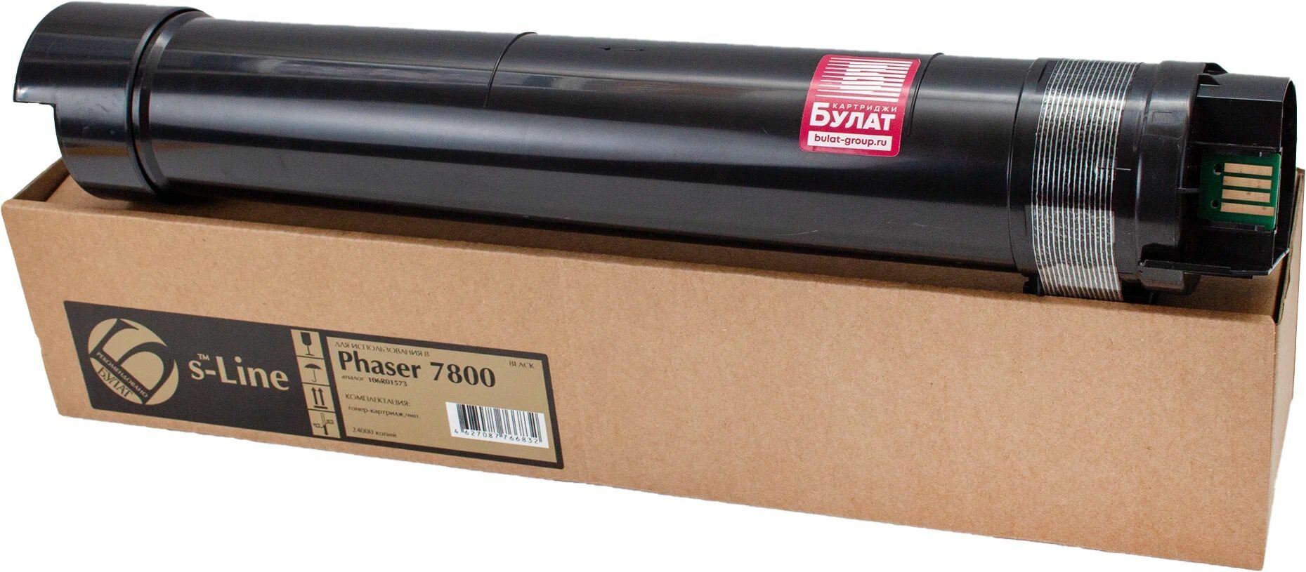 Картридж Булат 106R01573Bk, черный, для лазерного принтера