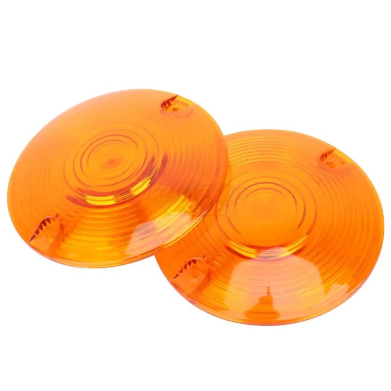 Мотоциклетный 2 шт. дымчатый оранжевый красный указатель поворота, крышка объектива для Harley Davidson Touring Electra Glides Road King FLHT Оранжевый, Orange
