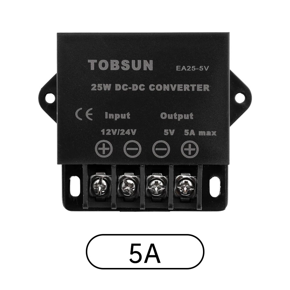 Aideepen DC DC Converter Regulator 5V 5A 25W